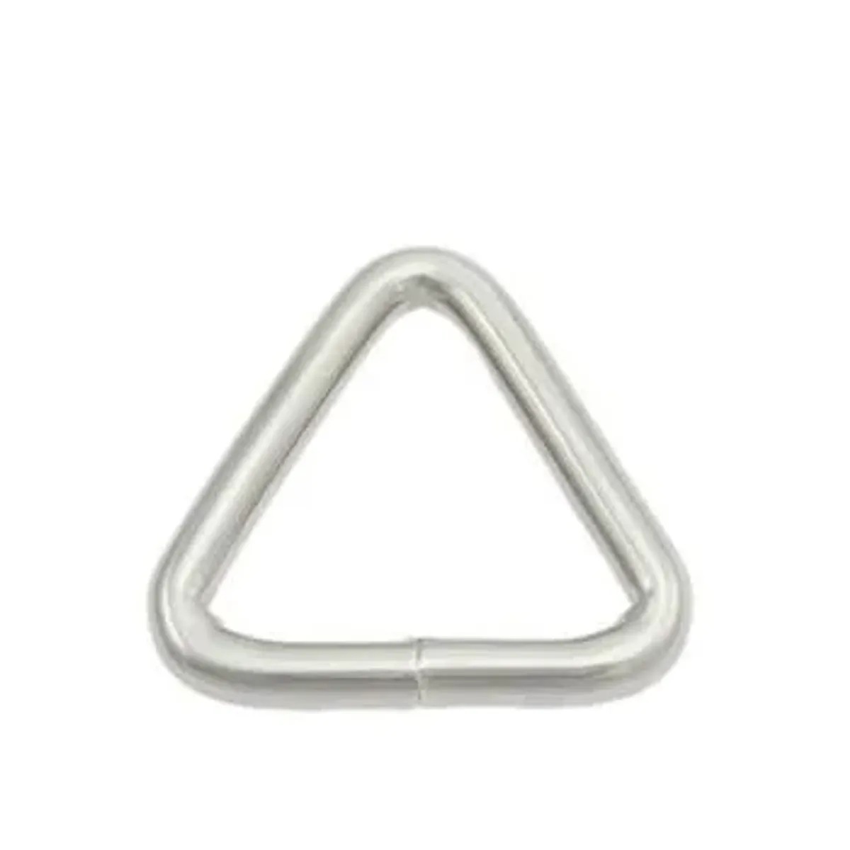 Stål Triangel delta ring - Nikkelbelagt - Paracord.no